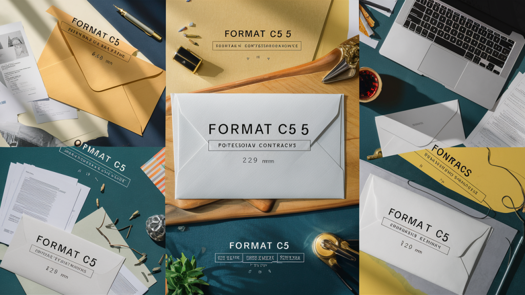 Format C5 enveloppes : dimensions et usages dans les correspondances ...